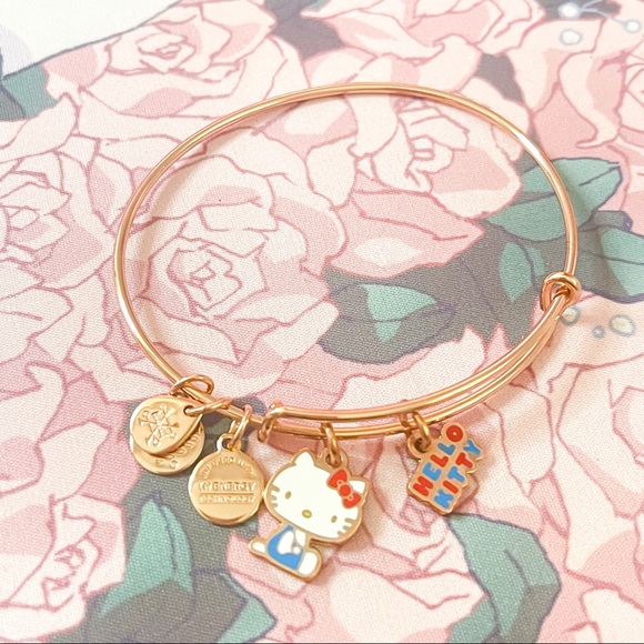 Alex and Ani | Jewelry | Alex Ani Hello Kitty Retro Bangle | Poshmark